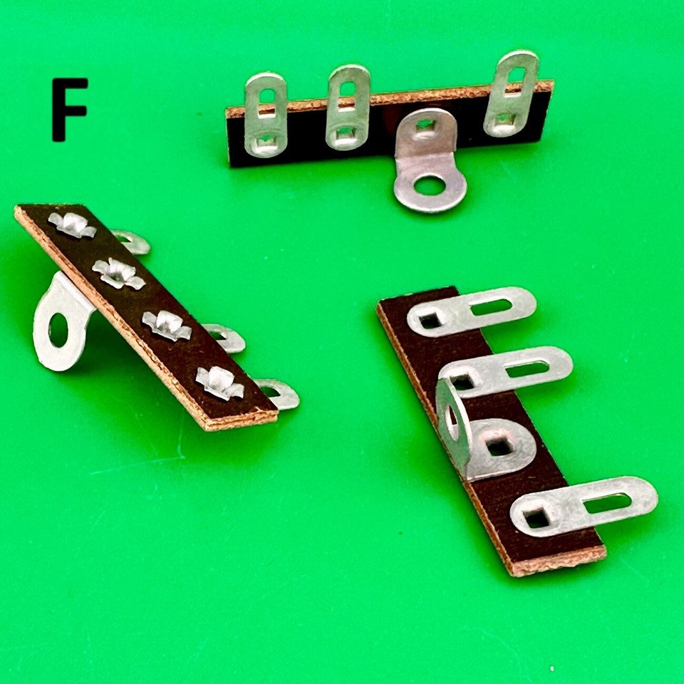 ( 3X) Solder Lug Terminal Tag Strips for Tube Amp, DIY ~ CHOOSE STYLE ...