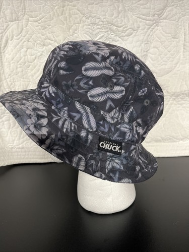 Original Chuck Packable Bucket Hat Floral Gray Black Size OS | eBay