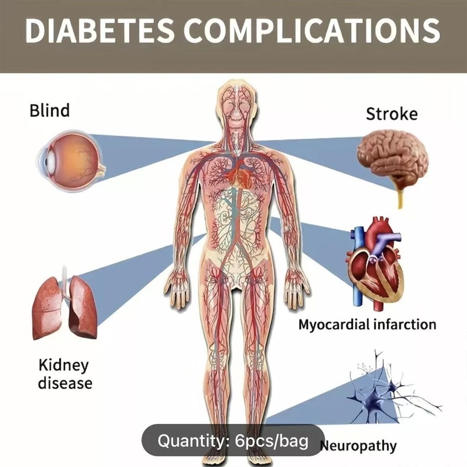 Diabetic Care Herbal Patches 10PCS/Box - Natural Blood Sugar Support ...