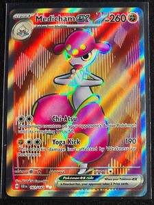 Medicham ex 2024 Scarlet & Violet: Stellar Crown #161/142 Ultra Rare ...
