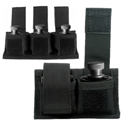 Revolver Double/Triple Speedloader Pouch Fits 22 Mag, 32, 38, 357, 41/ ...