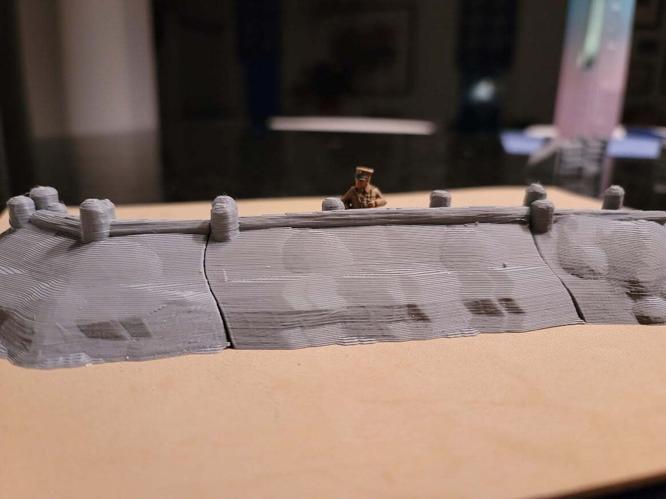 Earthworks/Trenches/Bunkers/Sea Wall Set - 11 Items - 28mm Scale | eBay