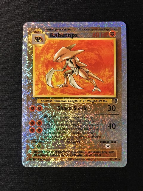 Pokémon TCG Kabutops Legendary Collection 27 Reverse Holo Rare for sale ...