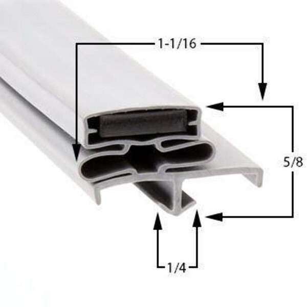 2188 Thermalrite Blast Chiller Gasket Magnetic Snap-In 36 X 84 | eBay