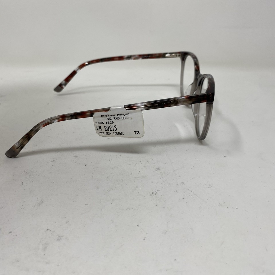CHELSEA MORGAN EYEWEAR CM 20213 52-19-140 TORTOISE GRAY FLEX HINGE ...