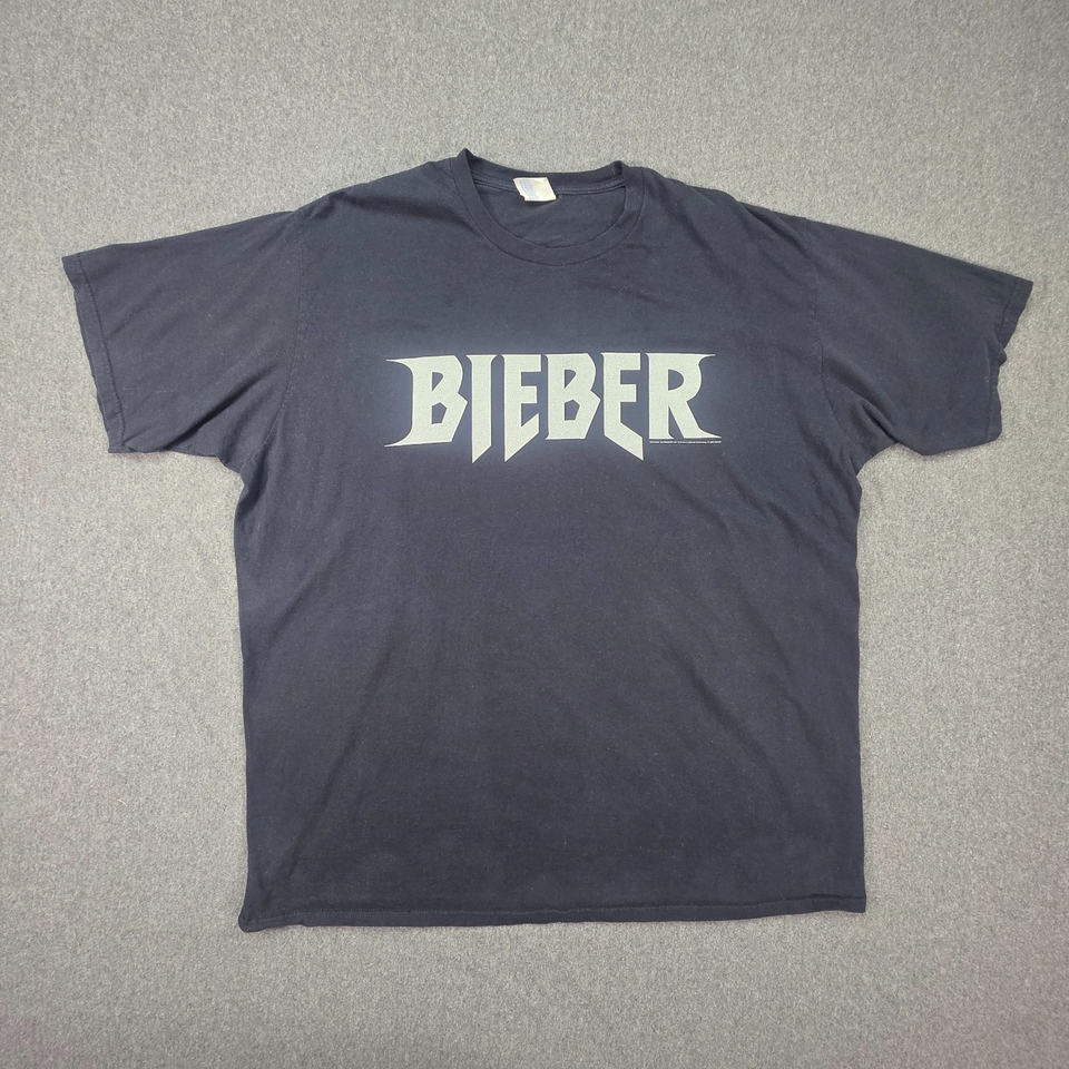 Justin Bieber 2018 Tour Shirt 3XL Short Sleeve Black with White ...