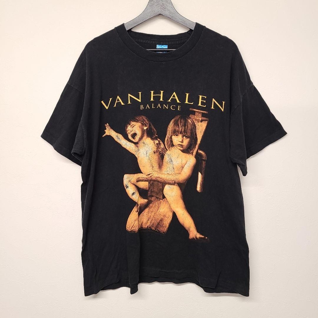 Rare VAN HALEN 1995 BALANCE World Tour T-Shirt XL Vin… - Gem