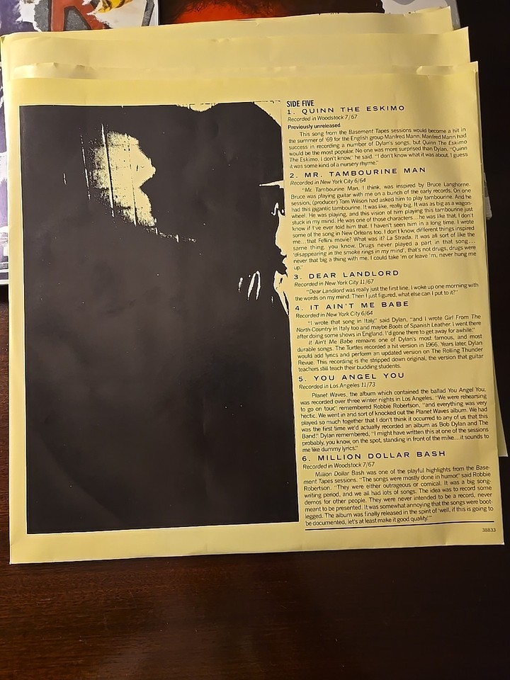 Bob Dylan Biograph 1985 Deluxe Edition Box Set 5x LP Vinyl w/ Booklet ...
