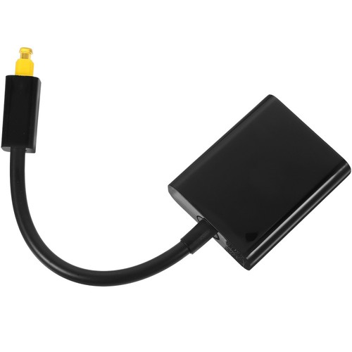 1x2 Digital Optical Audio Splitter One Input to Two Outputs Audio ...