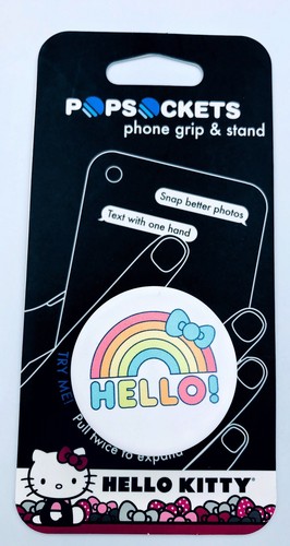 Authentic PopSockets Sanrio Hello Kitty Rainbow PopSocket Pop Socket ...