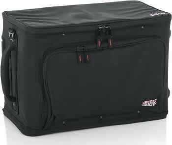 Gator 4U Lightweight rack bag w/ tow handle and wheels | eBay