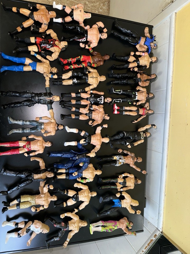 Huge Lot of WWE and AEW Action Figures 30 action figures | eBay