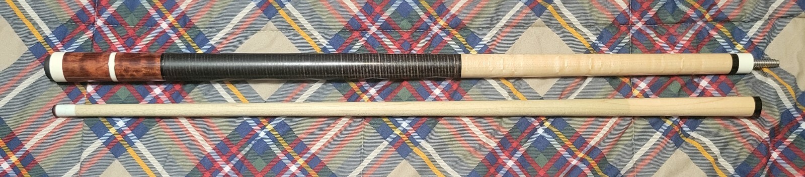 Fisher Custom Cue W/ Stacked Leather Wrap | eBay