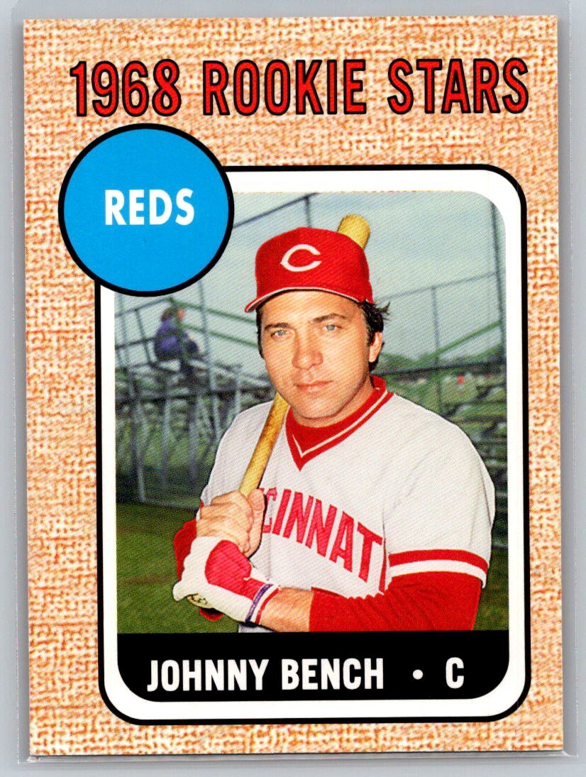 2006 Topps #247 Johnny Bench Rookie of the Week REDS | eBay
