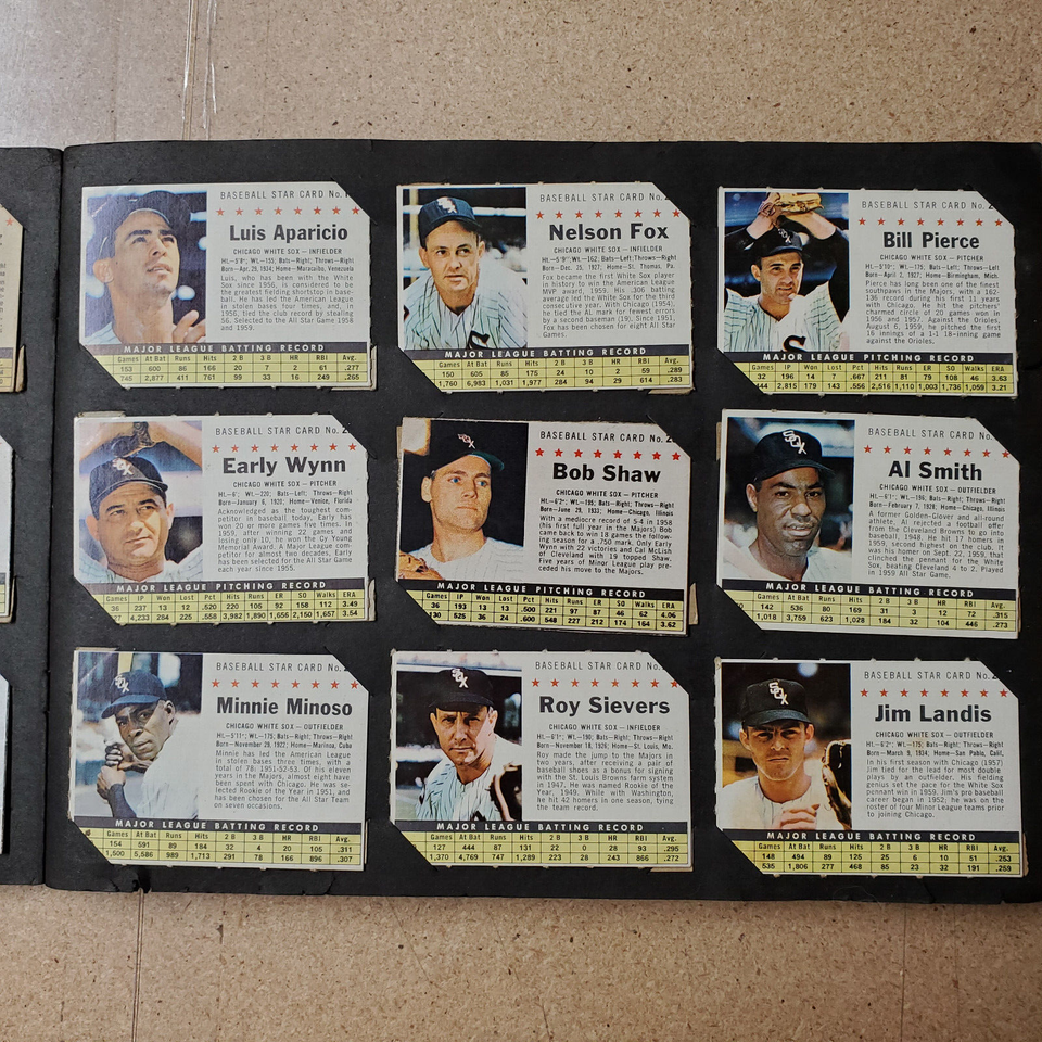 1961 Post Cereal Baseball Card Set #1-200 COMPLETE in Topps Album ...