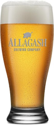 ALLAGASH WHITE Beer Glass | eBay