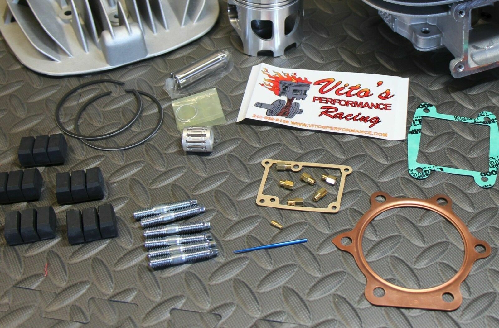 Vito's 240cc BLASTER BIG BORE KIT 72.00 cylinder gaskets jets larger ...