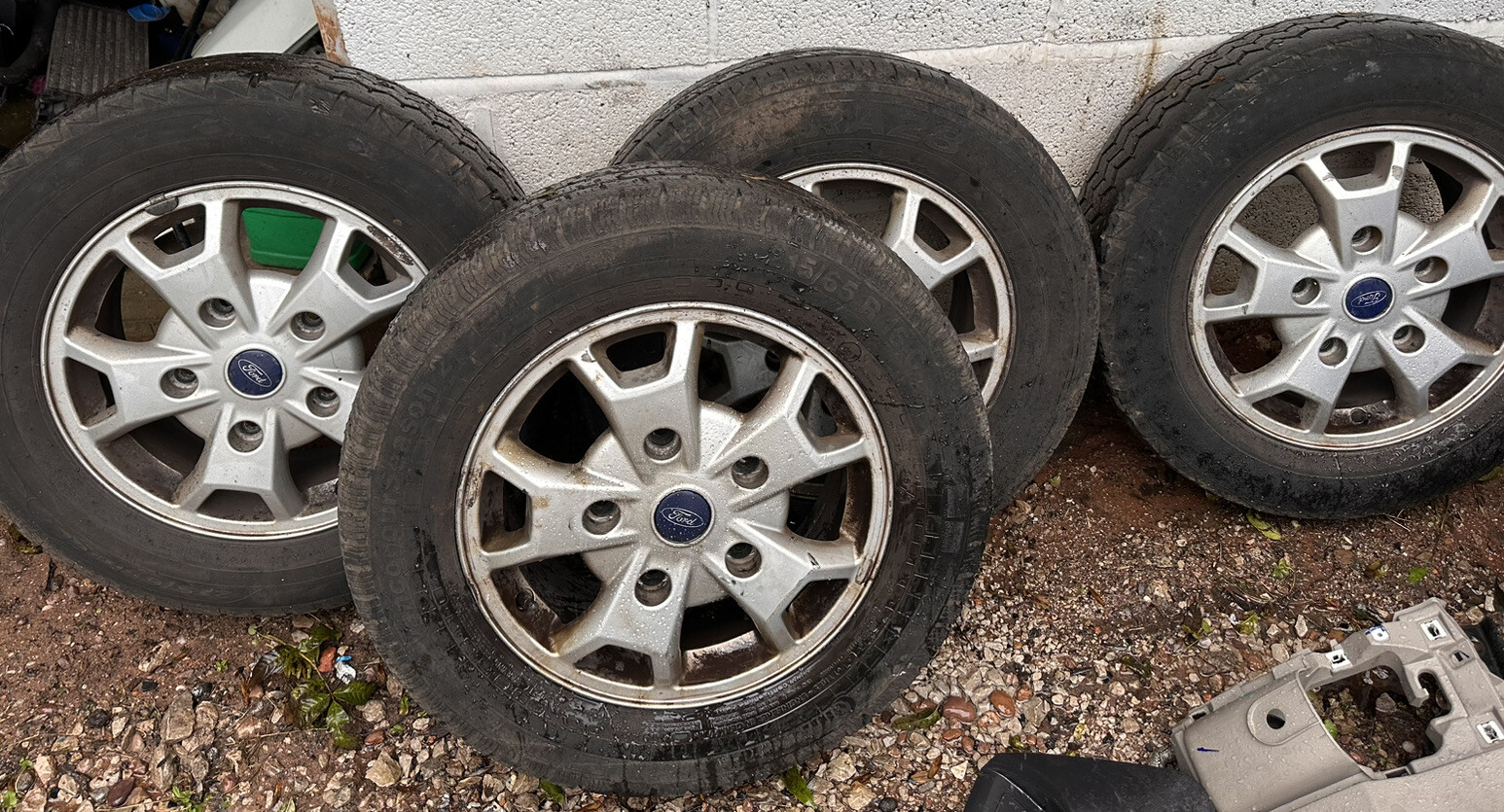 Ford Transit Custom Alloy Wheels 16” With Tyres *Can Deliver* | eBay