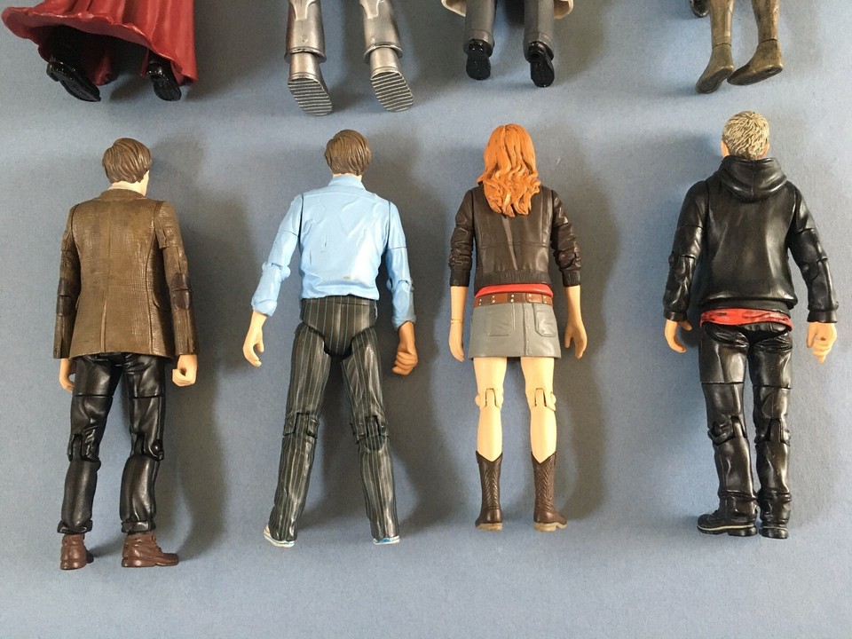 Dr Who 8 Figures - Matt Smith - Amy Pond - Cyberman | eBay UK