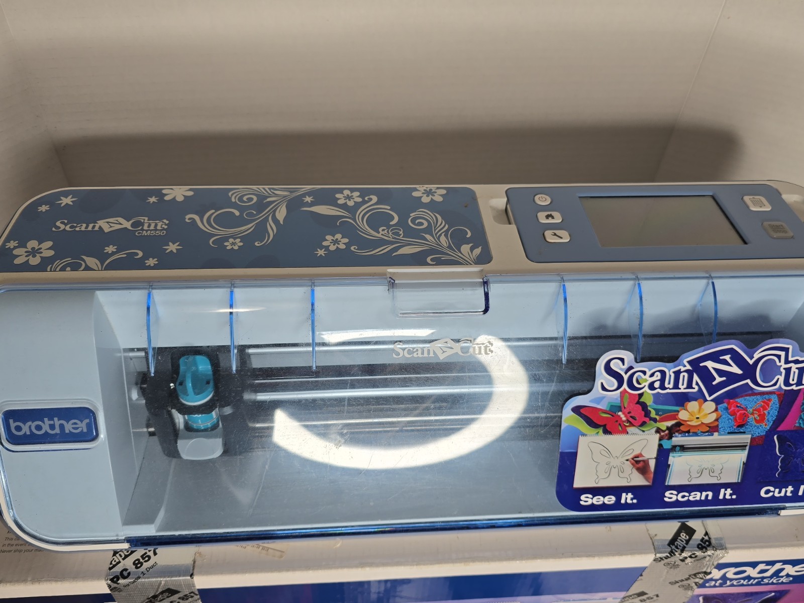 Brother Scan N Cut CM550DX Smart Cutting Machine Good Condition Works ...