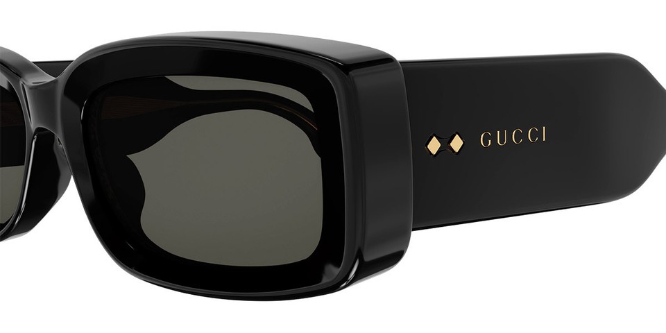 Gucci GG1528S Sunglasses Women Black 53mm New 100% Authentic ...
