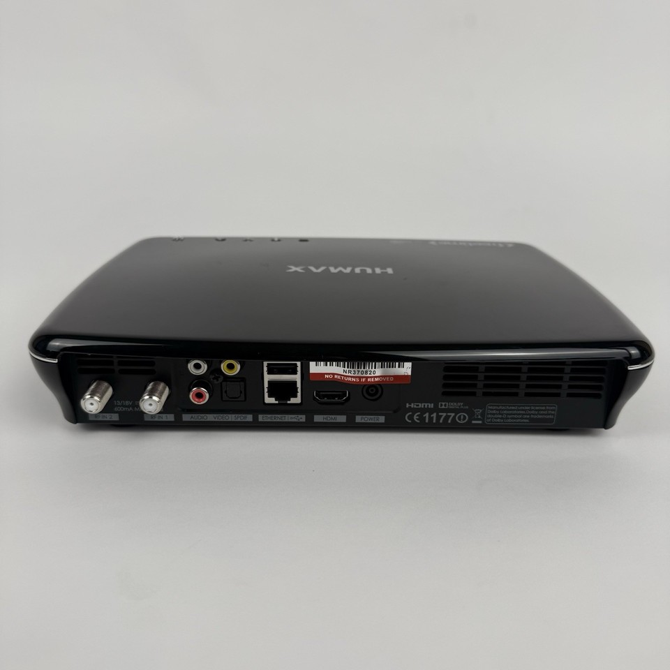Humax HDR-1100S Freesat HD TV Recorder Box Main Unit Only - No Adapter ...