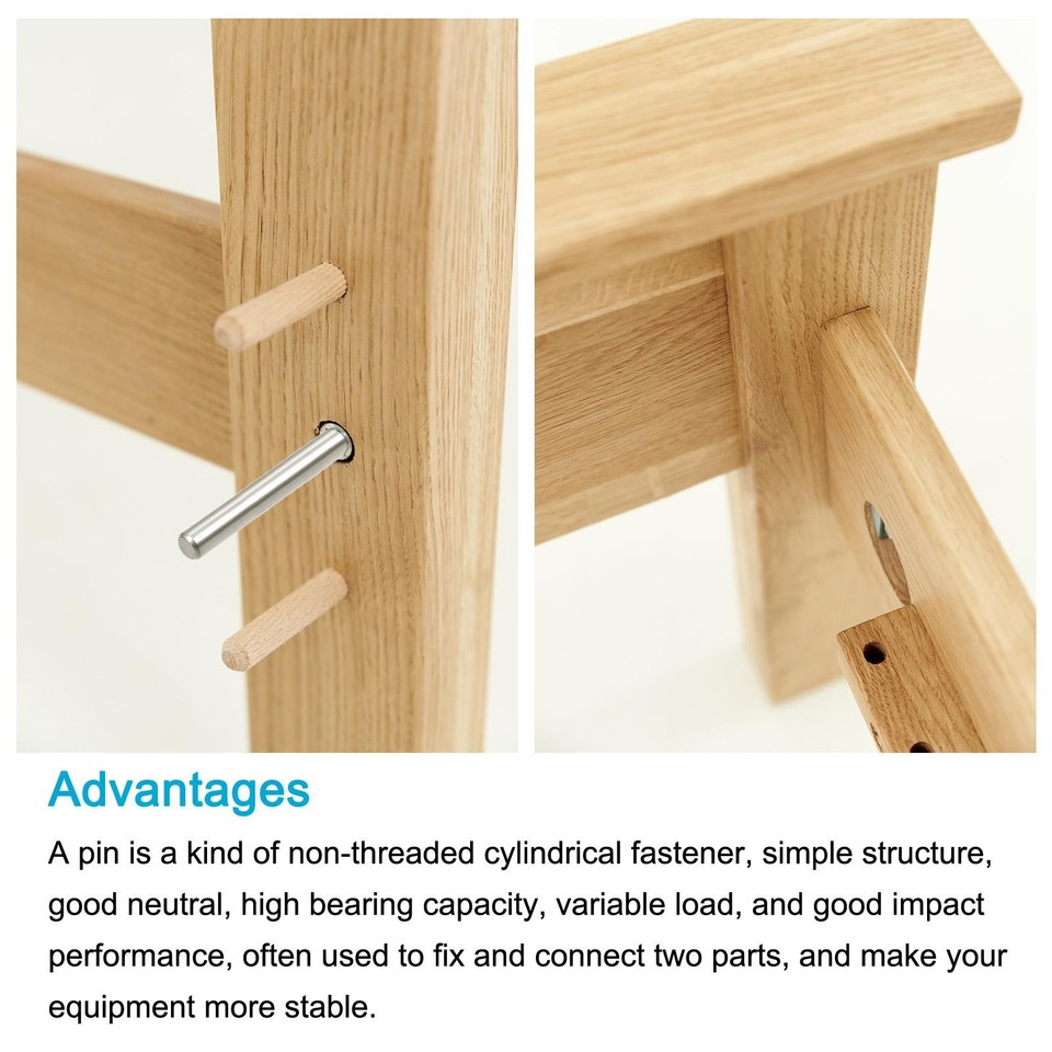 Dowel Pin (3x30mm) 25Pcs, 304 Stainless Steel Shelf Support Pegs Pin | eBay