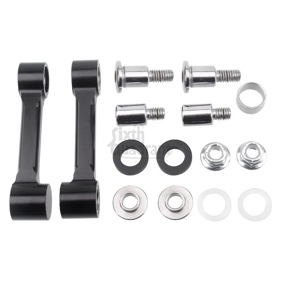 Front Fender Mount Black Bracket Kits For Harley Softail Springer FXSTS ...