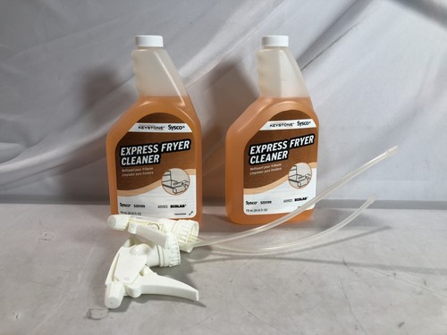 Keystone Sysco Express Fryer Cleaner 2x 710ml Bottles | eBay