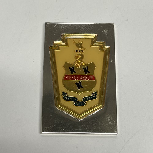 Franklin Mint Automobile Pierce Arrow Car Emblem Sterling Silver Bar ...