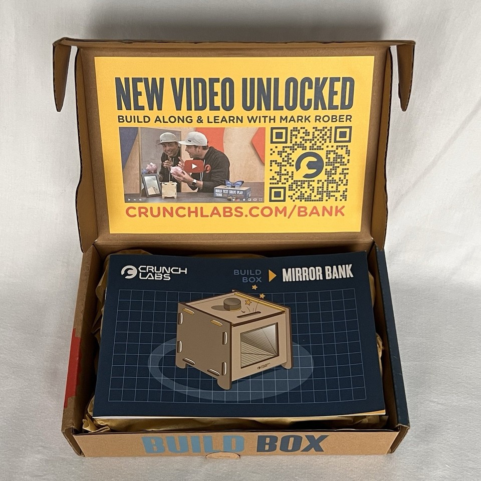 Mark Rober Crunch Labs Build Box - Mirror Bank New Open Box | eBay