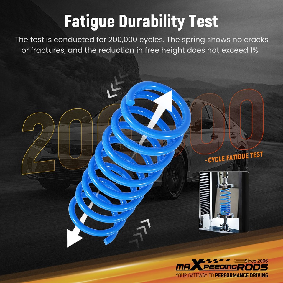 MaXpeedingrods Lowering Springs 1.2"F/1.2"R For 2008-2014 Mitsubishi ...