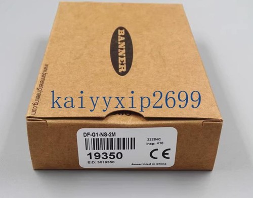 1PCS New BANNER Dual Digital Fiber Amplifier Sensor DF-G1-NS-2M 19350 ...