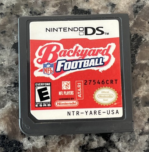 Backyard Football Nintendo DS AUTHENTIC Video Game Cartridge Only ...