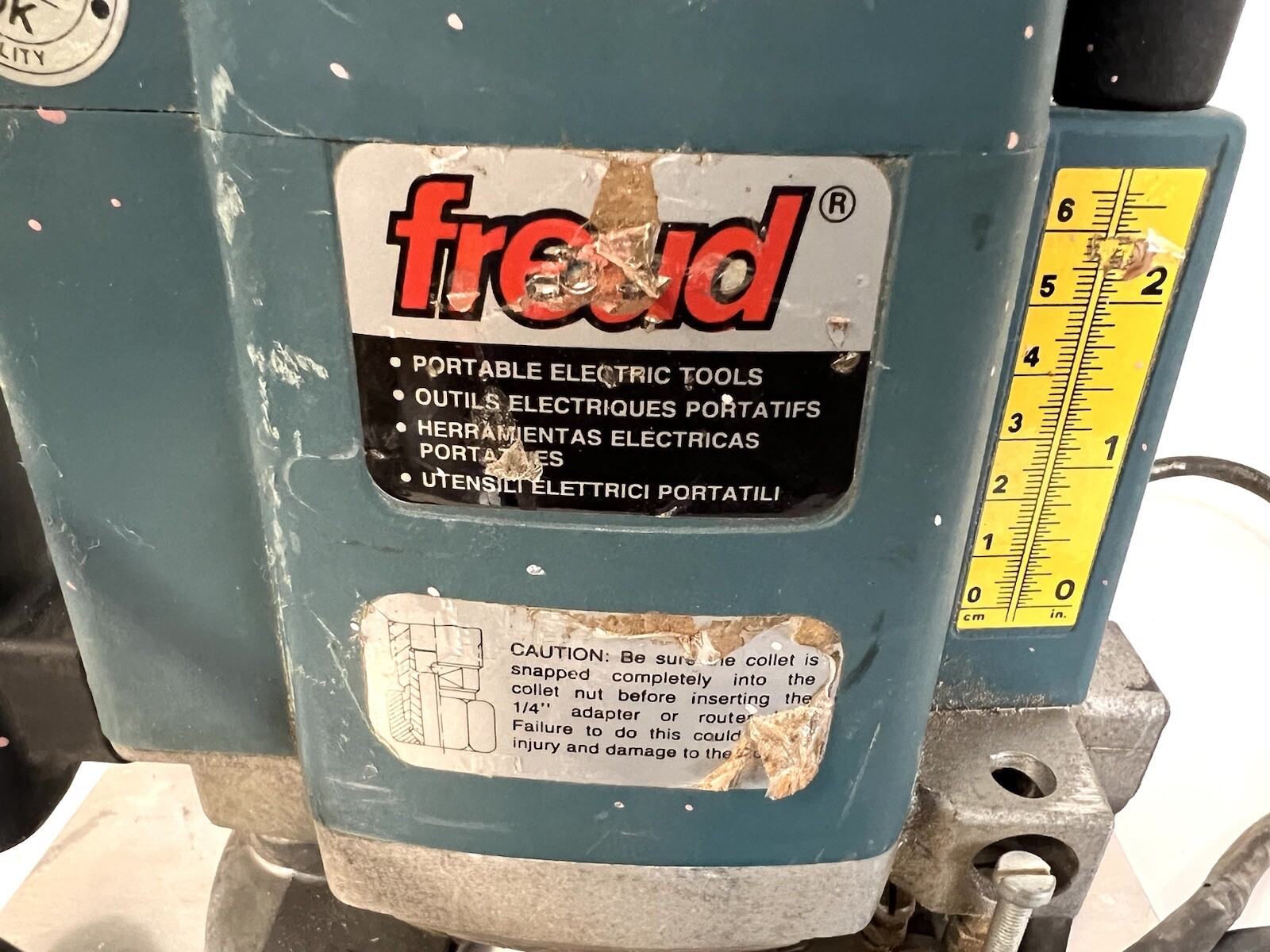 Freud FT2000E 3-1/4 HP Electronic Variable Speed Plunge Router - Black ...