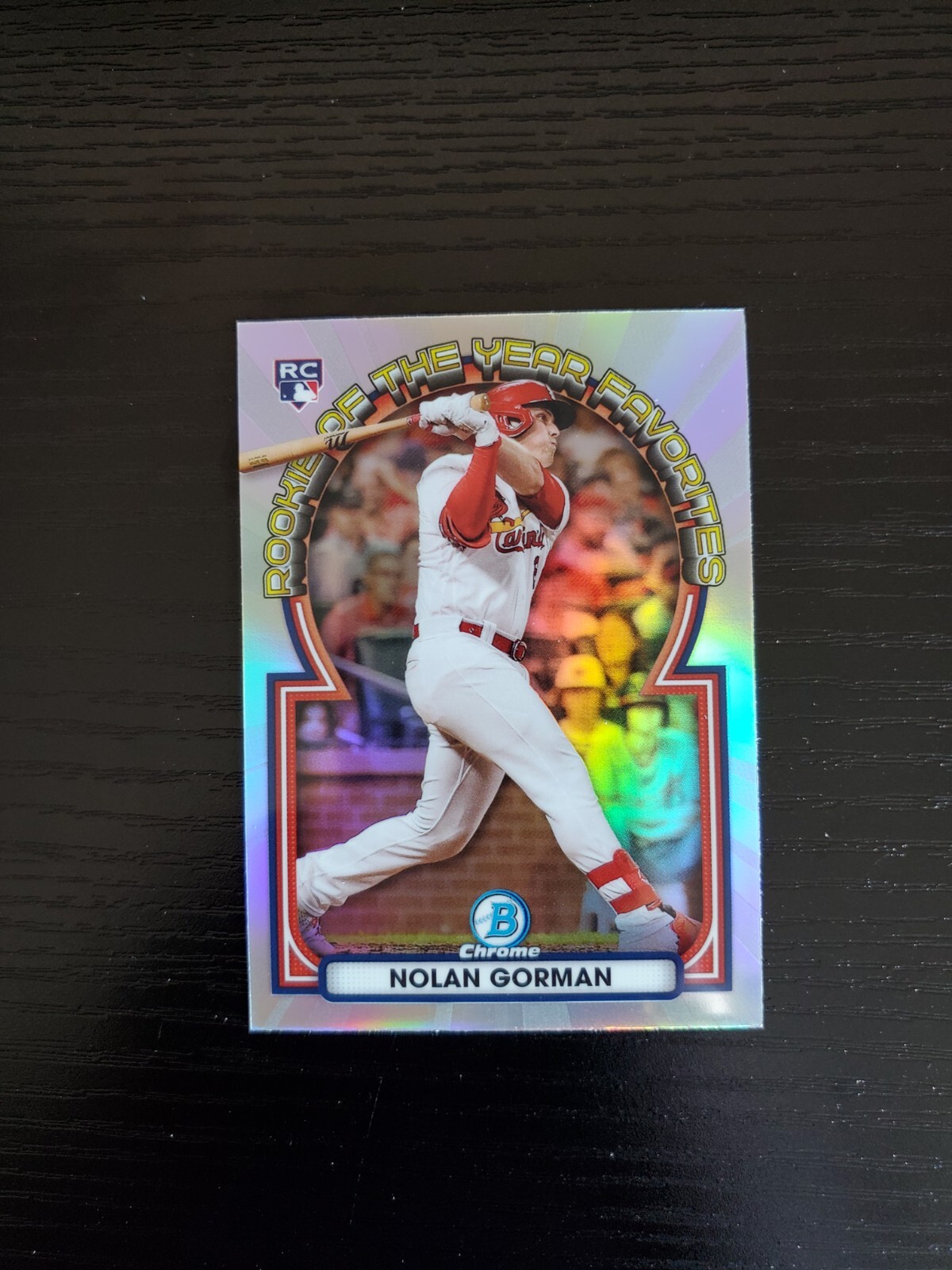 Nolan Gorman - 2023 Bowman Chrome ROY Favorites RC - ROYF-5 | eBay