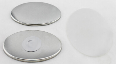 Oval Button Magent Magentic 100 Sets 65*45mm for Button Making Machine ...