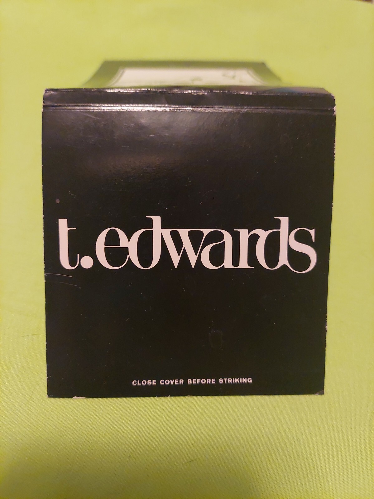 Vtg T. Edwards Oversized Matchbook 19 UNSTRUCK " Women's Clothing" | eBay