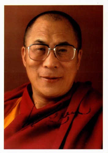 RARE IMAGE! “The Dalai Lama" Tenzin Gyatso Hand Signed 4X6 Color Photo ...