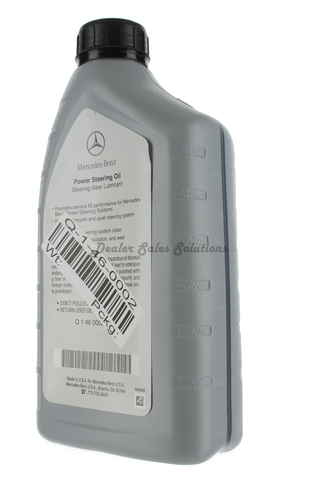 New Genuine Mercedes-Benz Power Steering Fluid 1 Liter OE Q1460002 | eBay