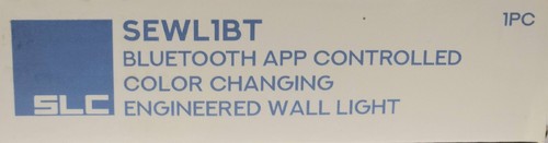 SLC SEWLIBT BLUETOOTH CONTROLLED COLOR Changing LED WALL LIGHT SOURCE BY CAST | eBay