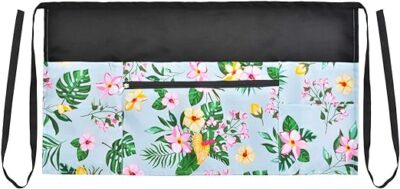 Server Apron With 6 Pockets Blue Waist Aprons Waiter Waitress Half ...