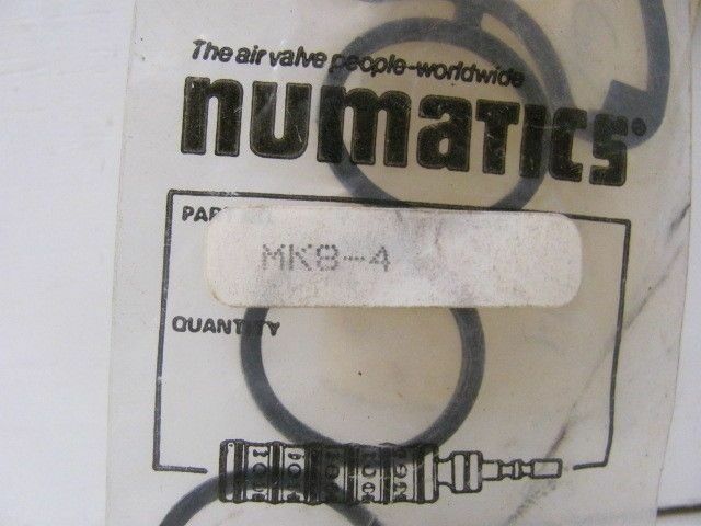 (NEW SEALED) NUMATICS VALVE GASKET KIT W/ SCREWS/NUTS | eBay