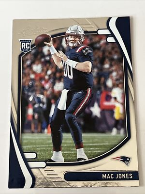 2021 Absolute Mac Jones Rookie Card RC #109 Patriots C12 | eBay