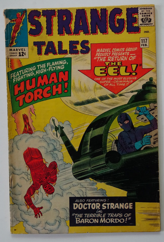 Comic Book- Strange Tales #117. Human Torch/Dr. Strange 1964 | eBay