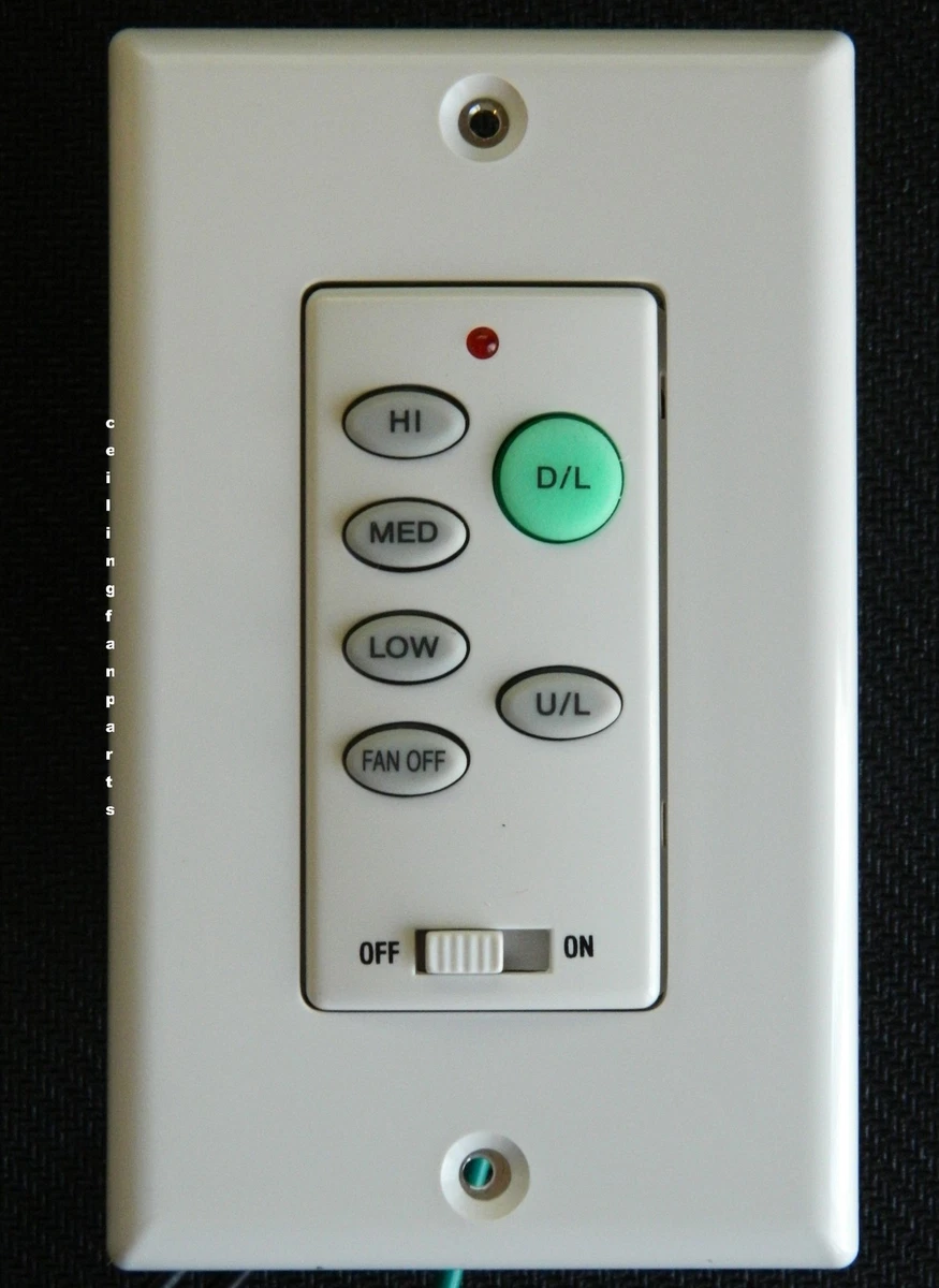 Ceiling Fan Remote Wall Control Uc9050t | Shelly Lighting