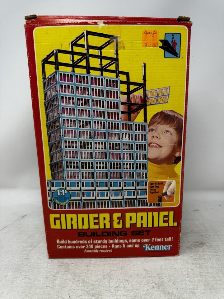 Kenner GIRDER & PANEL BUILDING SET 1970’s Toy. Original Box | eBay