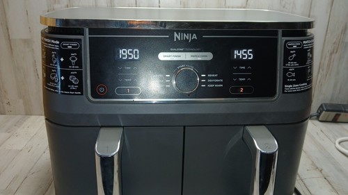 NINJA FOODI AD150 DUAL ZONE AIR FRYER 2 BASKET | eBay