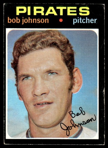 1971 Topps Bob Johnson Pittsburgh Pirates #365 | eBay