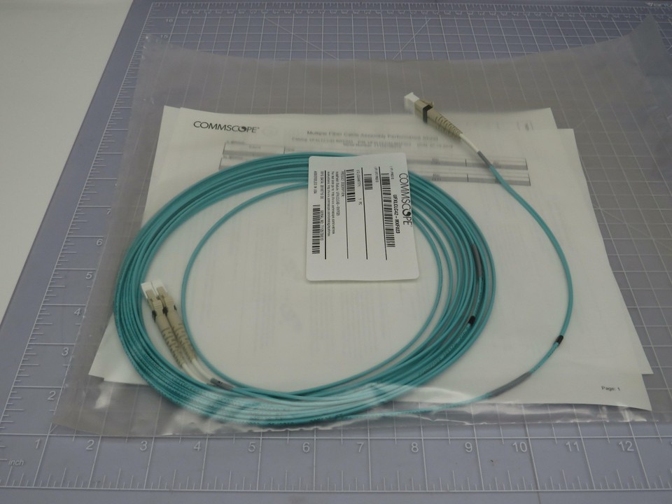 LOT OF 10 COMMSCOPE UFXLCLC42-MXF023 FIBER PATCH CORD T179604 | eBay